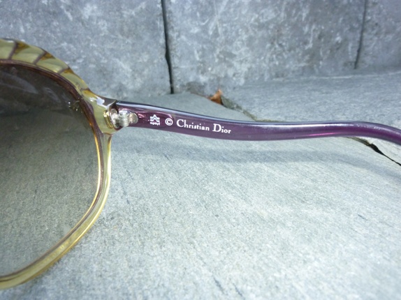 FØR KR 890,- Flotte vintage solbriller fra Christian Dior - Epla
