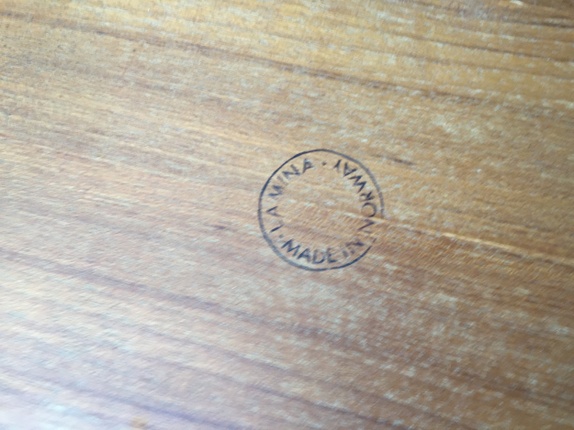 Lite serveringsbrett i teak - Epla