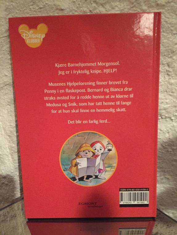 Disney: Bernhard og Bianca m/lydbok - Epla