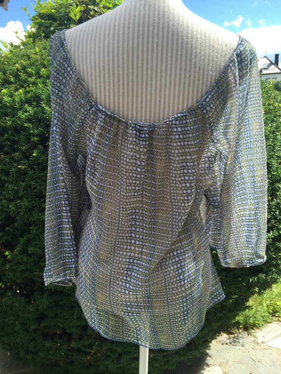 Søt italiensk bluse str. L - Epla