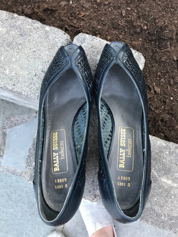 Pene vintage, Bally damesko, str. 39,5. Made in Switzerland - Epla