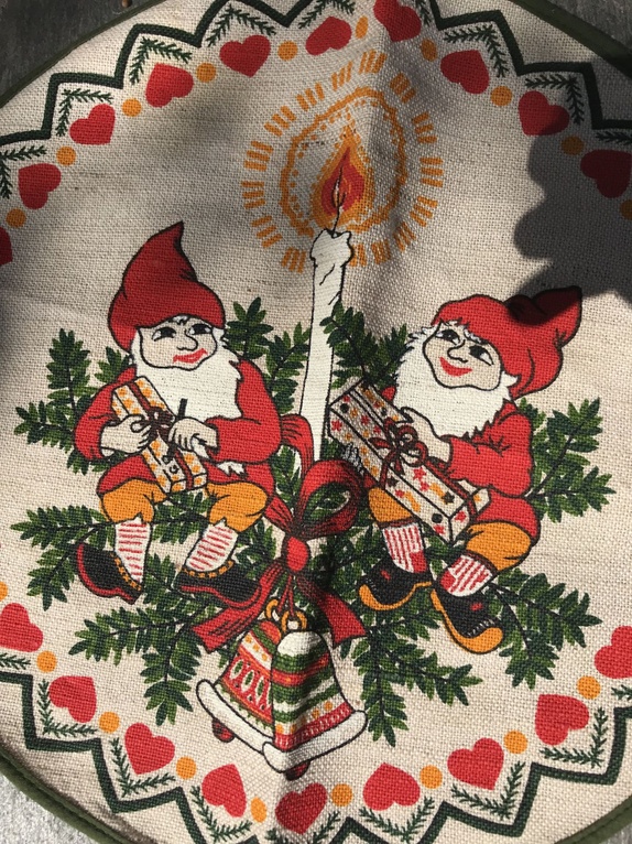 Liten retro juleduk - Epla