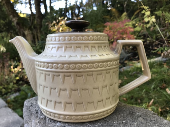 Vintage P&K- Price & Kensington - Victoria, brun tekanne - Epla