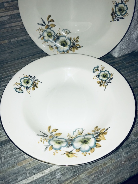 To dype skåler, Blå roser fra Egersund - Epla