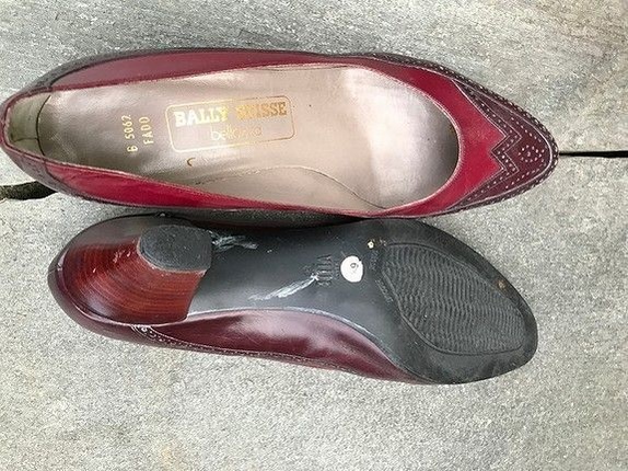 Vintage, Bally Suisse Belezza pumps, str. 39,5. - Epla