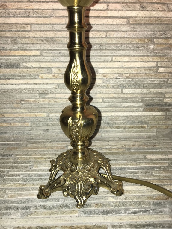 Flott messinglampe - Epla