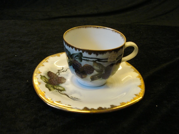 Håndmalt porselens mormor kopp - Epla