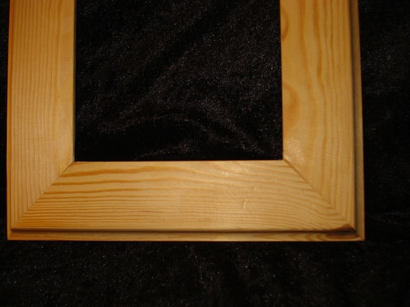 Håndlaget bilde /maleri ramme i tre - Epla