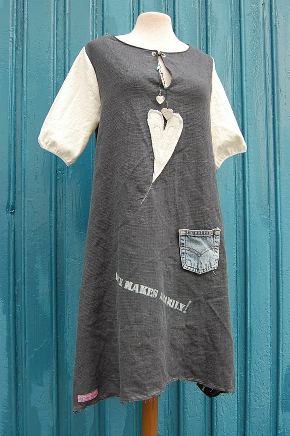 Hjertekjole i lin! - Epla