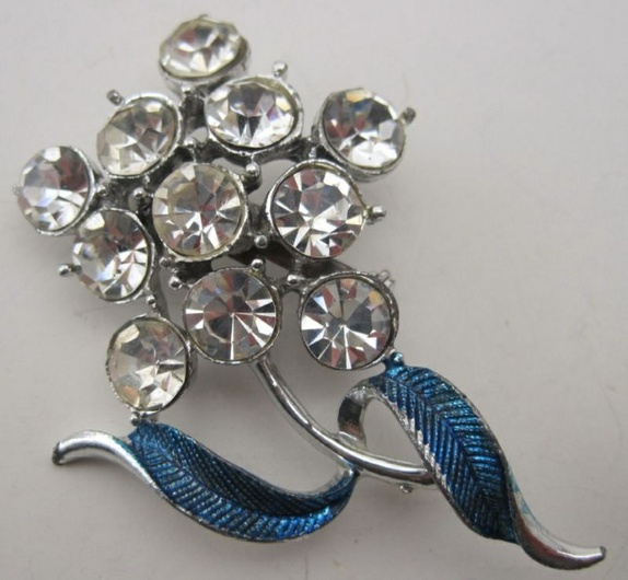 Glitrende brosje - Epla