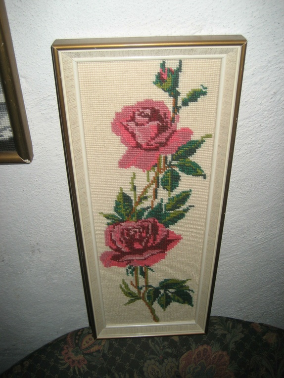 "RoseRanke" brodert bilde - Epla