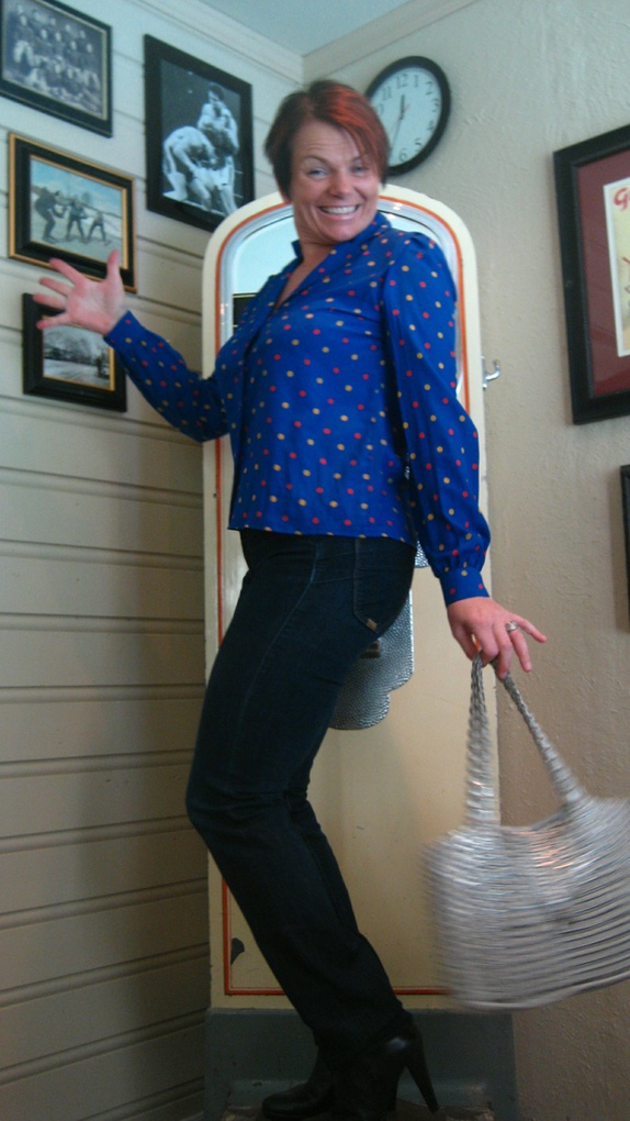 "BonBon" 70-talls skjorte - Epla