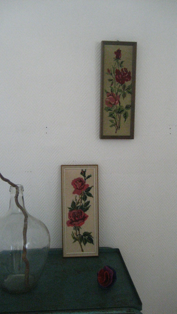 "BlomsterRanke" brodert bilde Reservert Gunhild til og med 10. mai 2013 - Epla