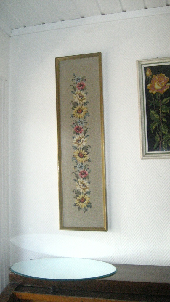 "SommerRanke" brodert bilde - Epla