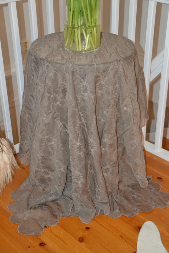 "Romantikk" duk - Epla