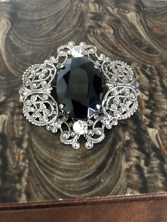 BlackEye vintage brosje - Epla