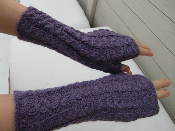 Pulsvanter i alpakka - Epla