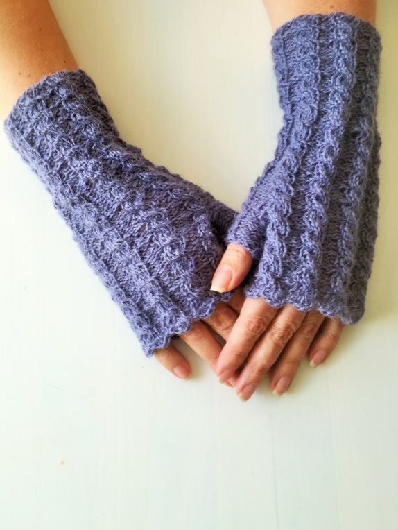 Pulsvanter i alpakka - Epla