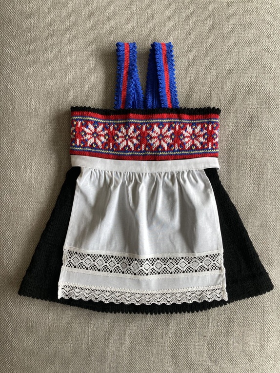 Bunad/festdrakt pike med forkle Fana - Epla