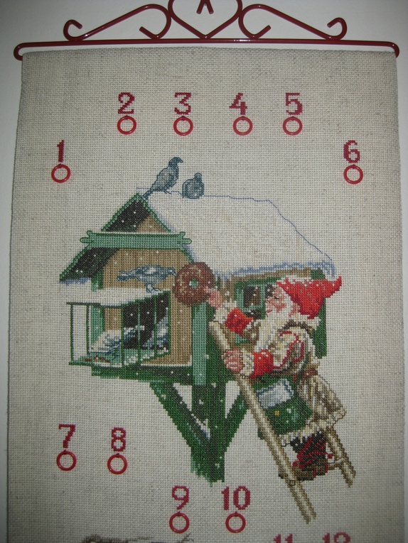 Julekalender - brodert - Epla