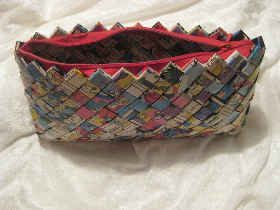 Flettet veske - Donald - stor - Epla