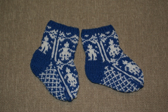 Sokker til baby - Epla