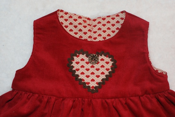 Kjole til baby str 60 (ca 3 mnd) - Epla