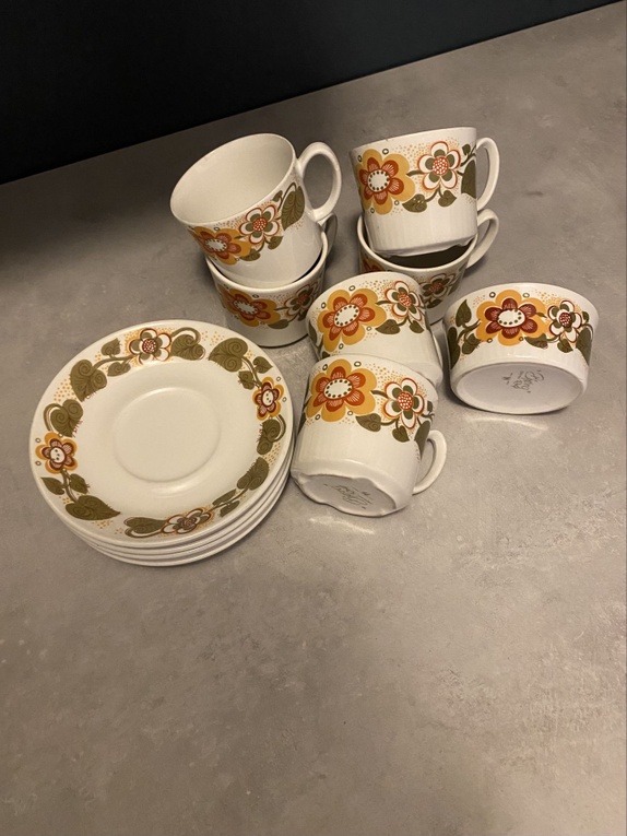 Figgjo Flint kopp m/skål - Epla