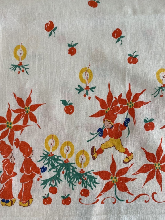 Retro duk til jul - Epla