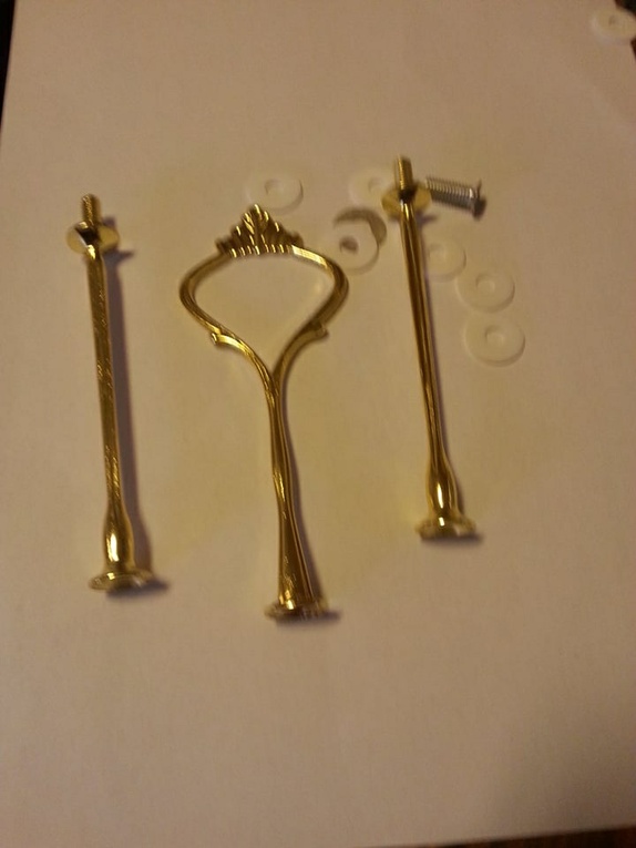 Kakefatstenger,gullfarget - Epla