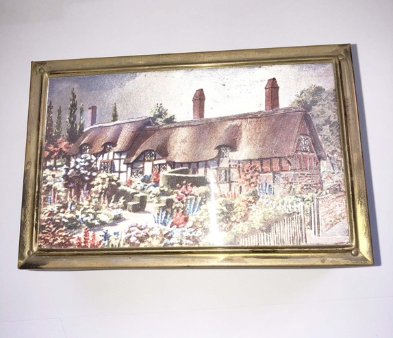 Skrin i messing - Epla