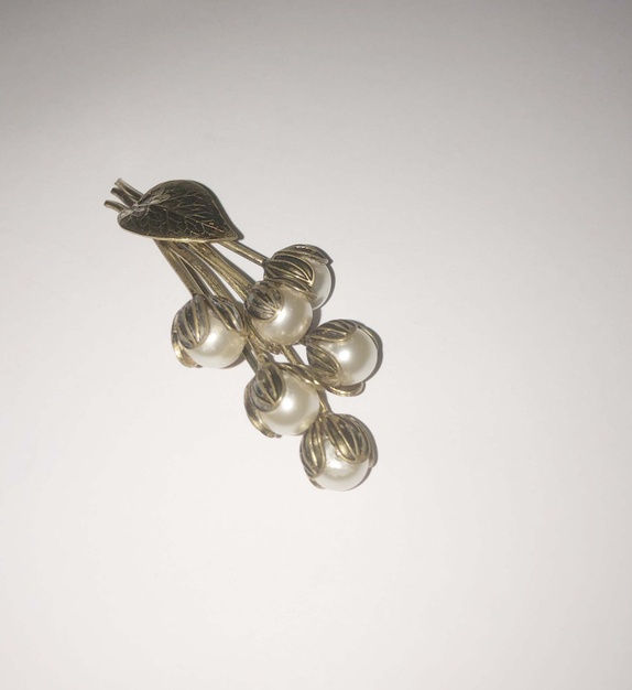 Nydelig vintage brosje - Epla