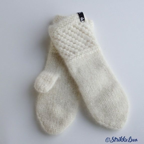 Tova votter - Spildra - Hvit - Epla