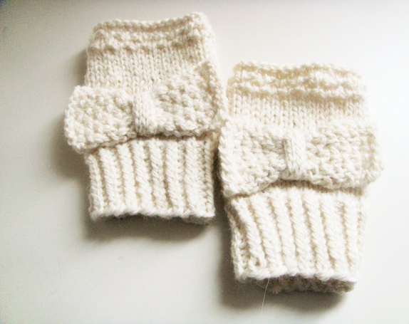 Pulsvanter med sløyfe salg - Epla