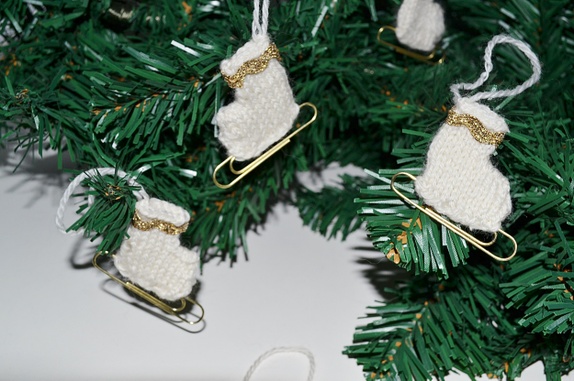 Julepynt skøyter - Epla