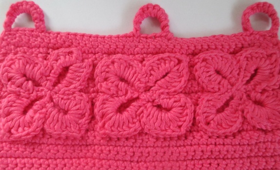 Heklet Clutch/veske. - Epla