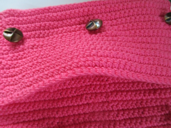 Heklet Clutch/veske. - Epla