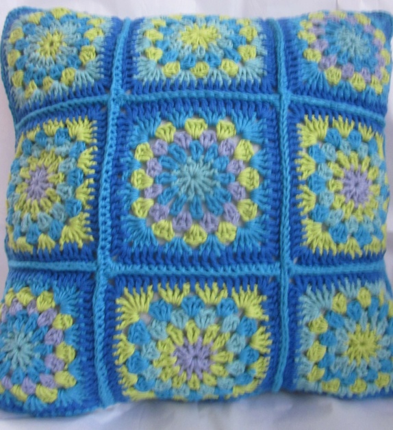 Heklet putetrekk. - Epla