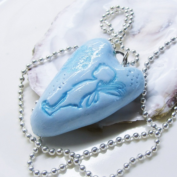 Salg Alvehjerte lys blått - Epla