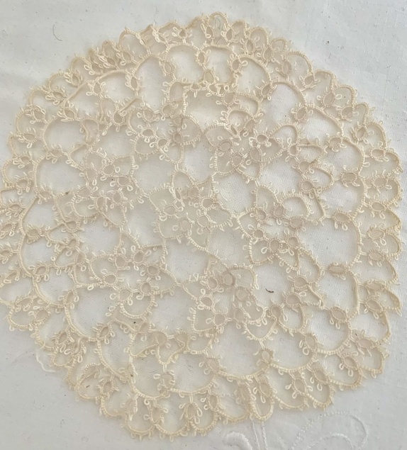 Sjelden Vintage nuperelle duk - Epla