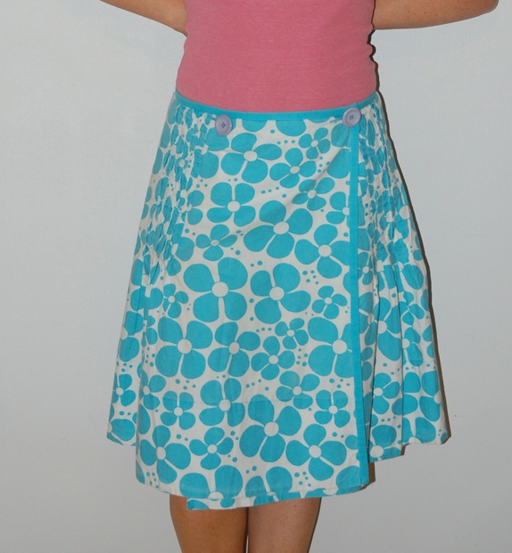 Blomstrete foldeskjørt - Epla