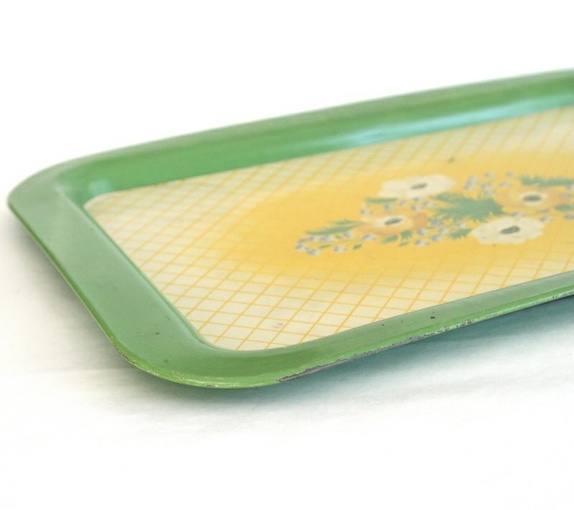 Koselig gammelt metallbrett - Epla