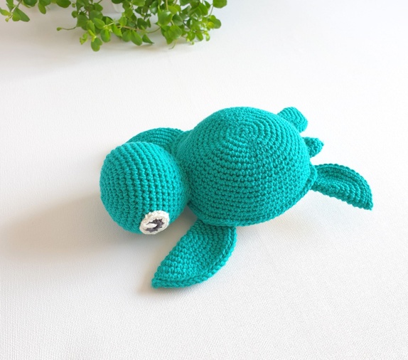 Grønn skilpadde - Epla