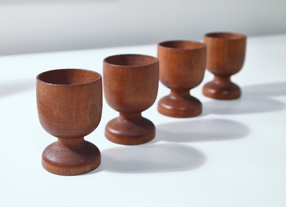 Teak eggeglass - Epla