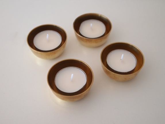 Telysholdere i messing - Epla