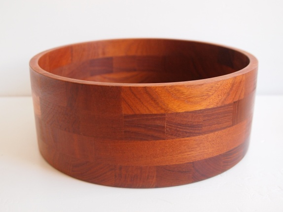 Stor teak-bolle fra Kjeni- dansk kvalitetsdesign - Epla