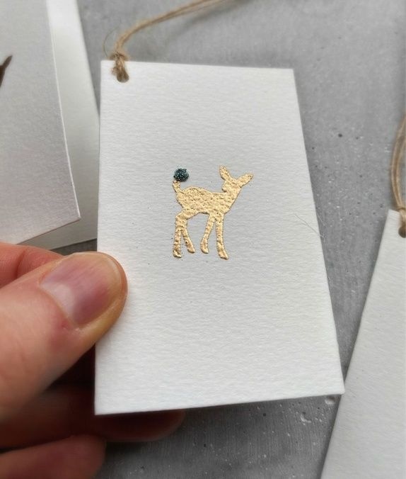 Rådyr - 4 gavelapper - Epla