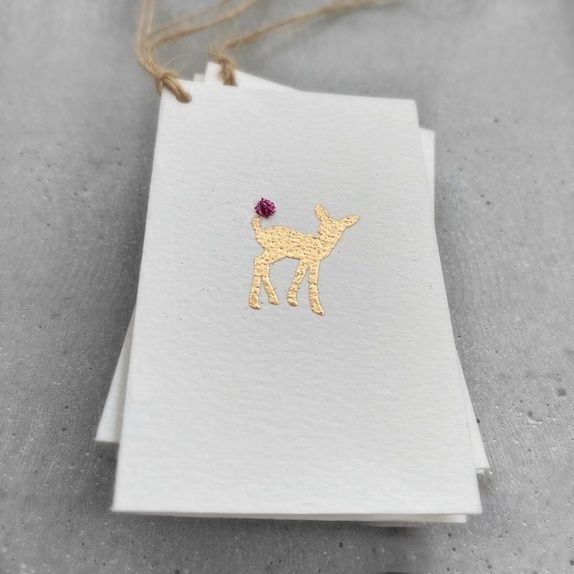 Rådyr - 4 gavelapper - Epla