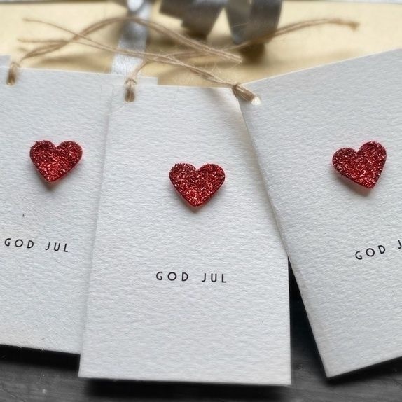 Hjerte - 4 julelapper - Epla