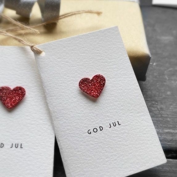 Hjerte - 4 julelapper - Epla